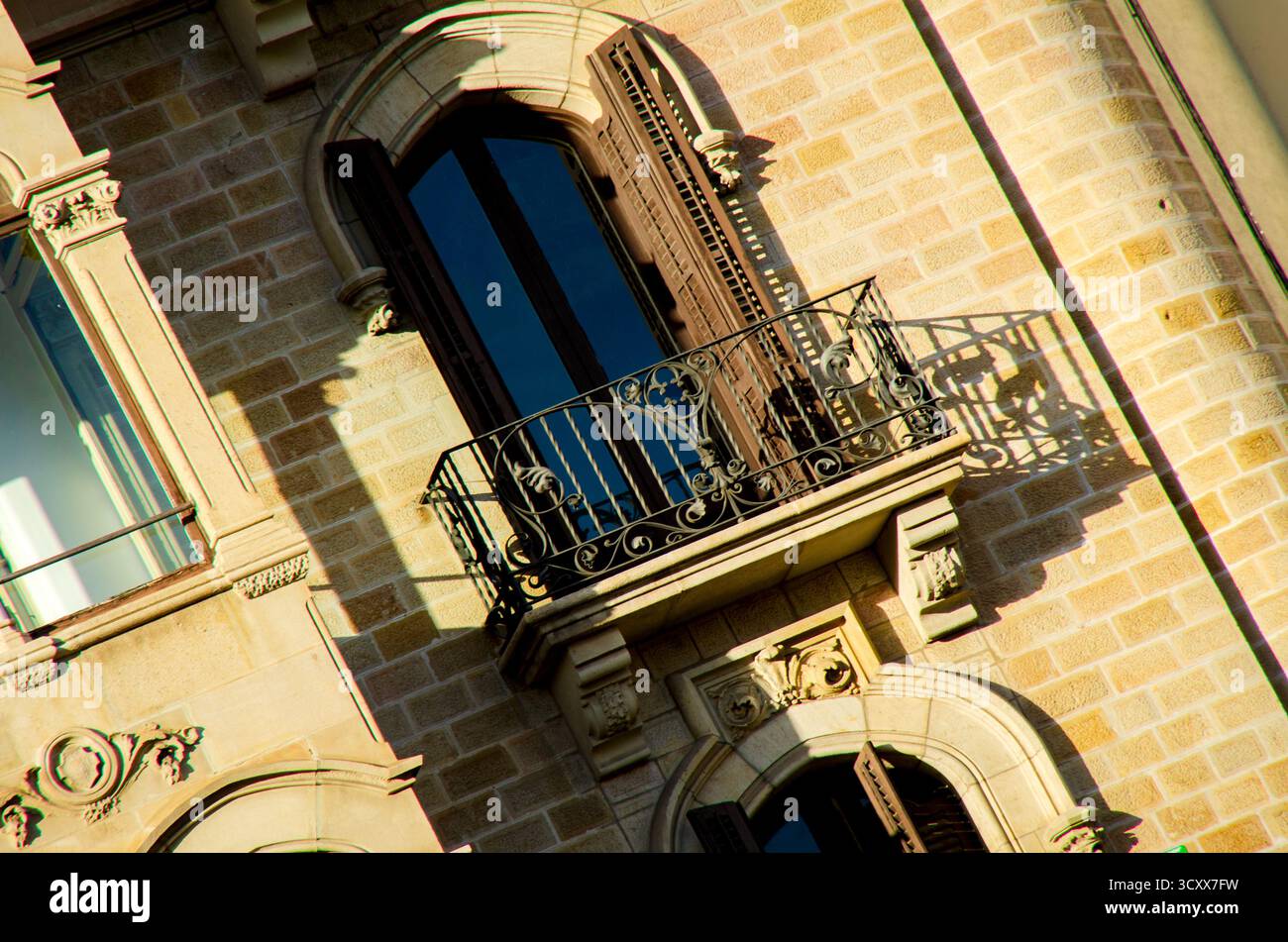 Spanish window wrought iron balcony hi-res stock photography and images ...