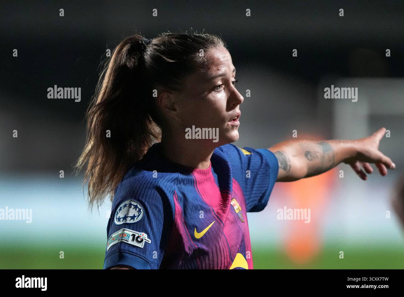 Claudia Pina of FC Barcelona during the UEFA Women's Champions League ...