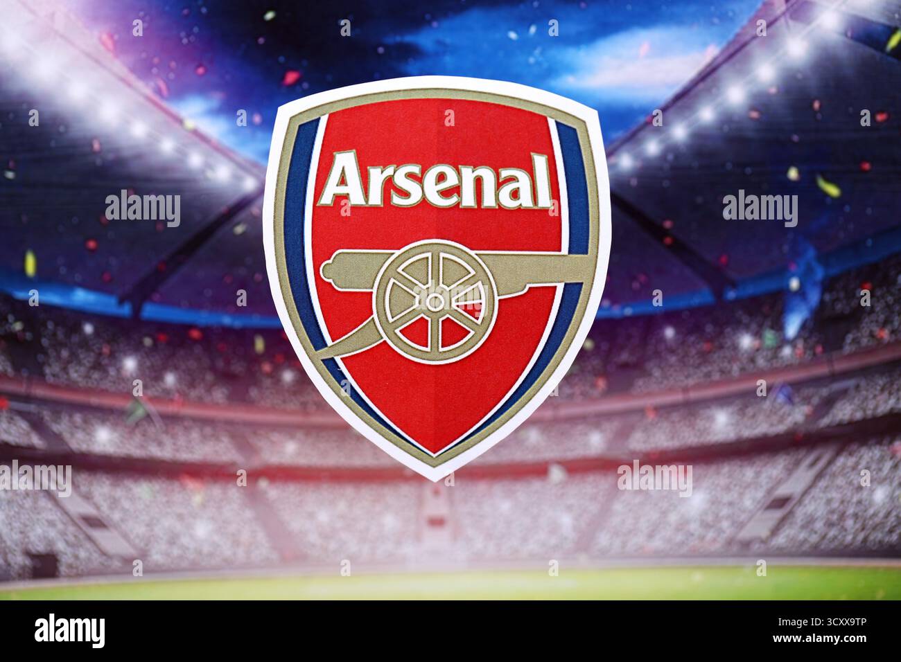 Arsenal fc team 2025 hi-res stock photography and images - Alamy