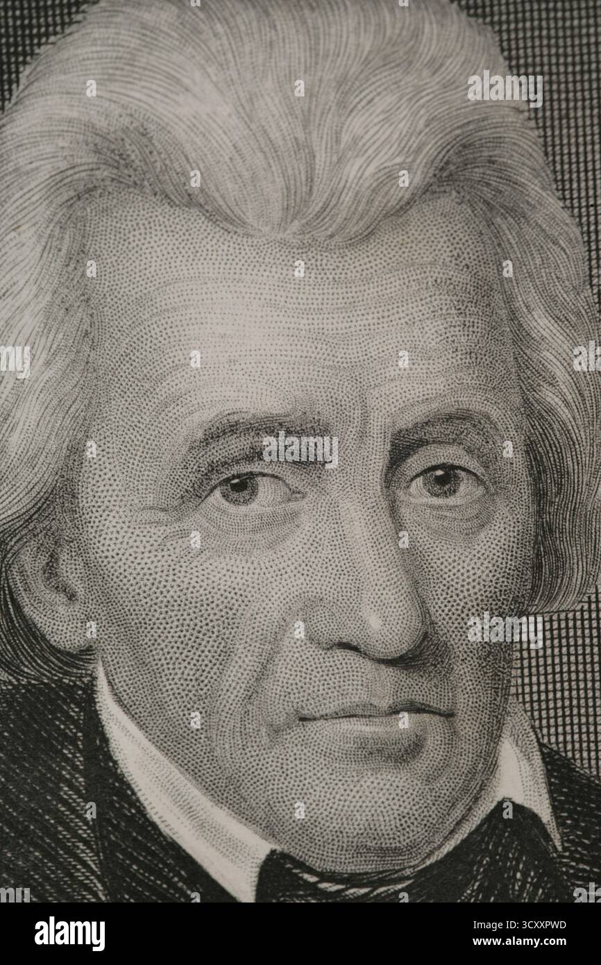 Andrew Jackson (1767-1845). American general and statesman. 7th ...