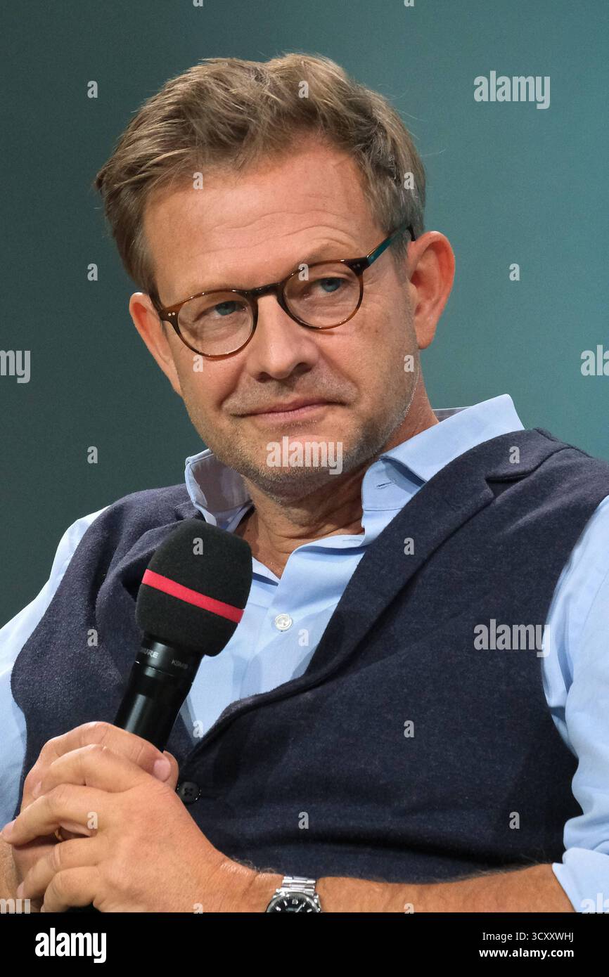 15.10.2025, Frankfurt am Main, DEU, Frankfurter Buchmesse. Florian ...