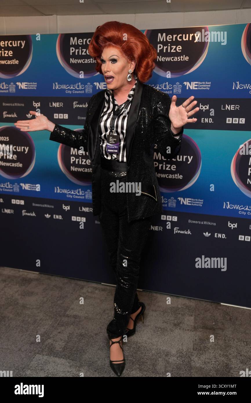 Miss Rory arriving for the 2025 Mercury Music Prize awards show, at the ...