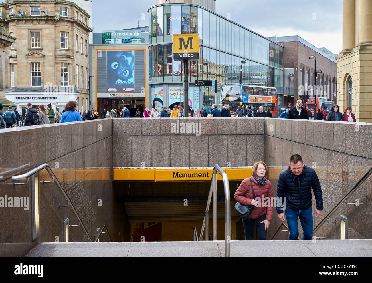 January sales shopping at Newcastle upon Tyne City Centre, north east ...