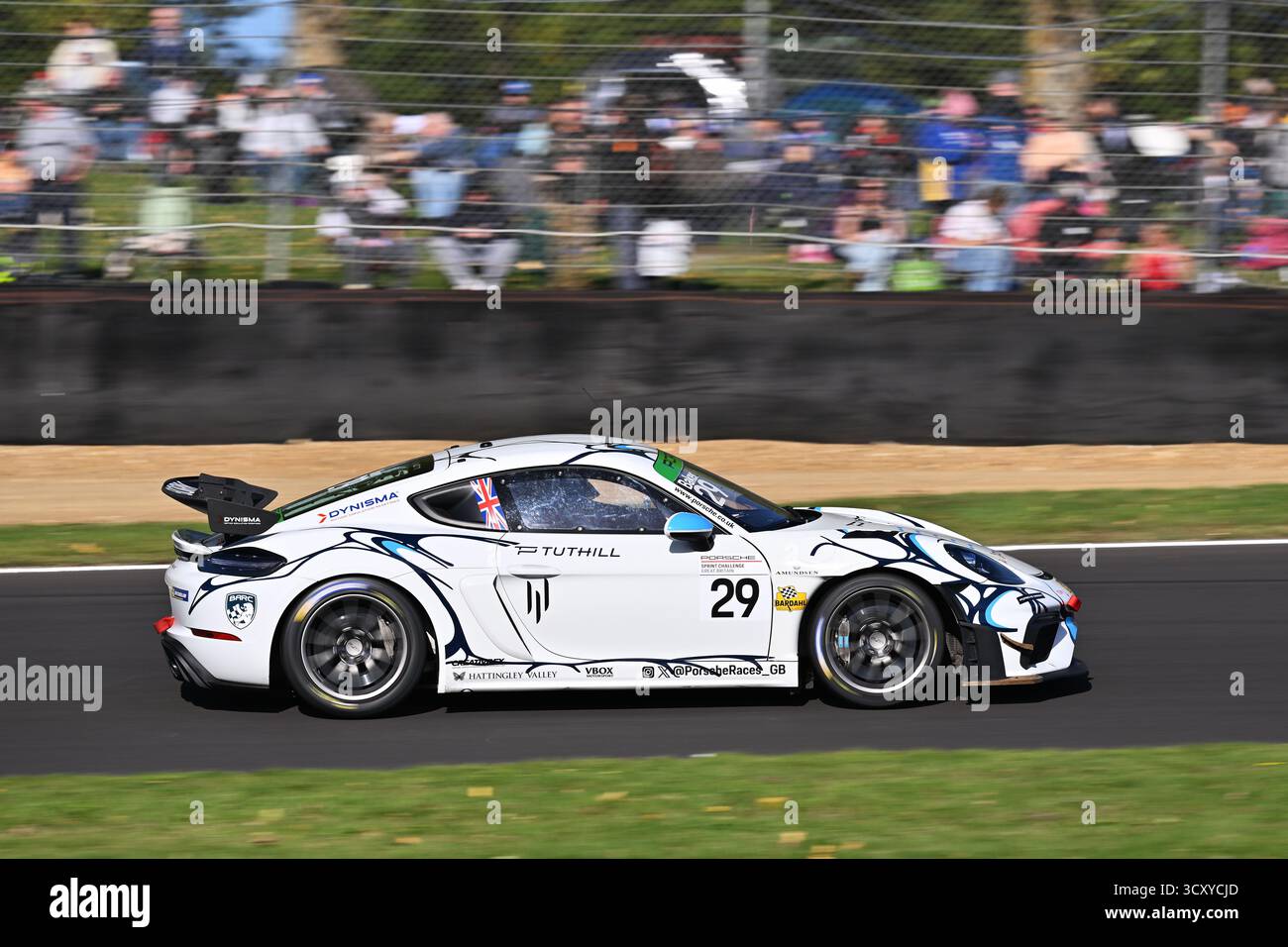 Jason Baker, Tuthill UK, Porsche 718 Cayman GT4 RS Clubsport, Porsche ...
