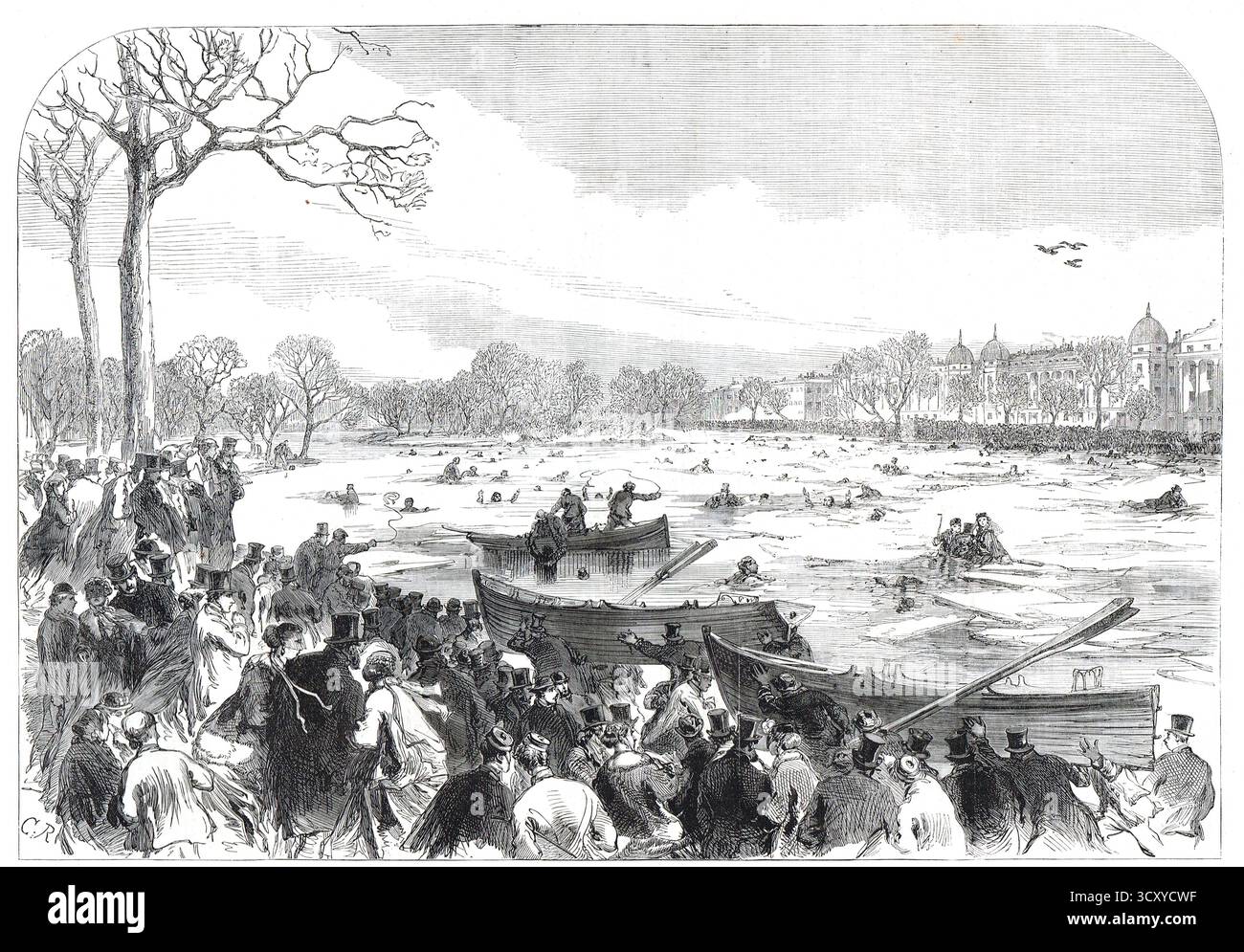 Ice disaster Cut Out Stock Images & Pictures - Alamy