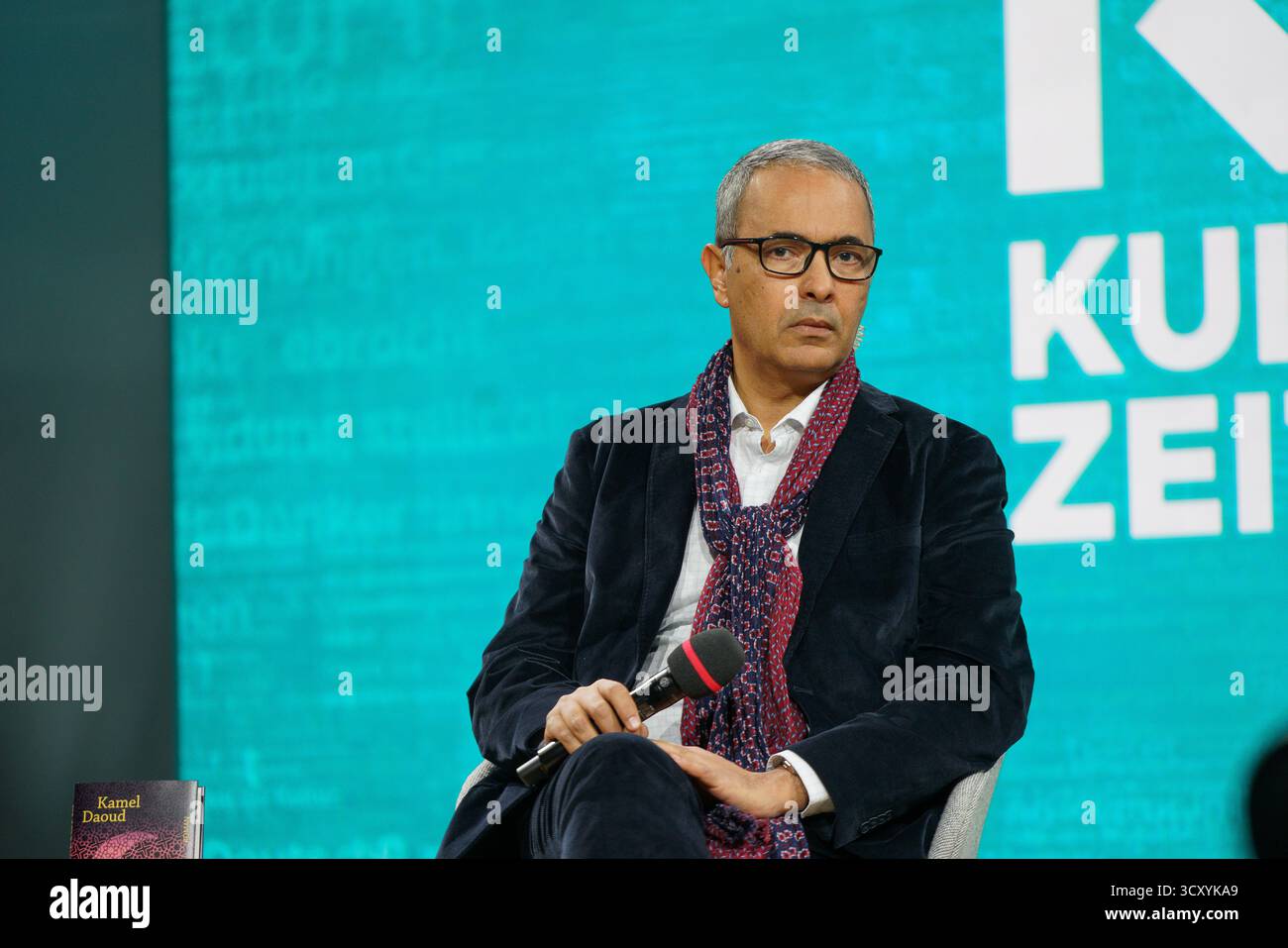 FRANKFURT AM MAIN, Germany. October 16th, 2025. Kamel Daoud (*1970 ...