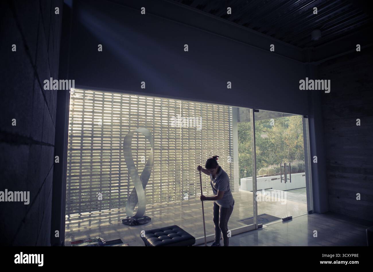 People within architectural spaces. Use of built structures Stock Photo ...