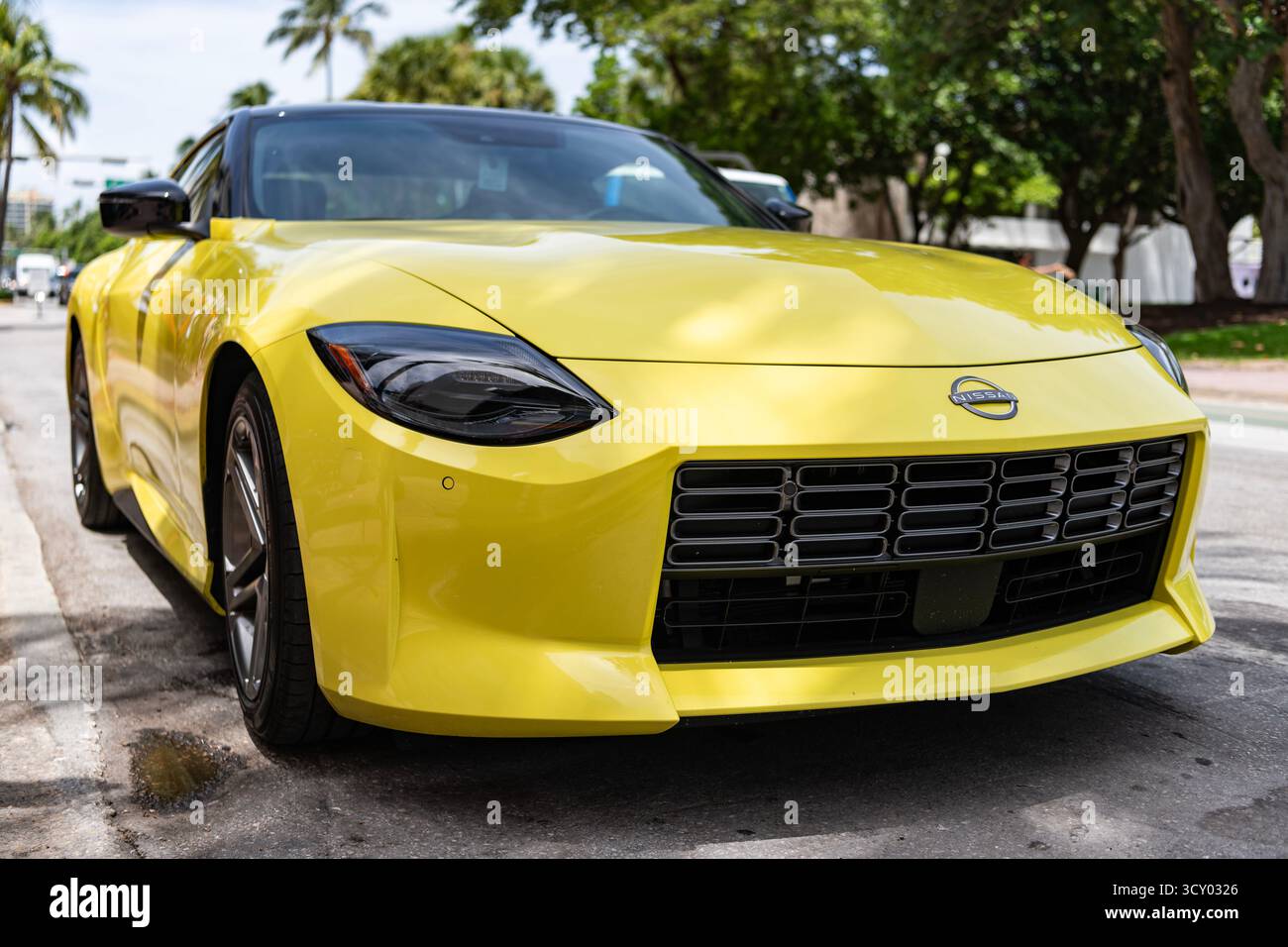 Miami, Florida, USA - July 27, 2025: 2023 Nissan Z Proto Spec ...
