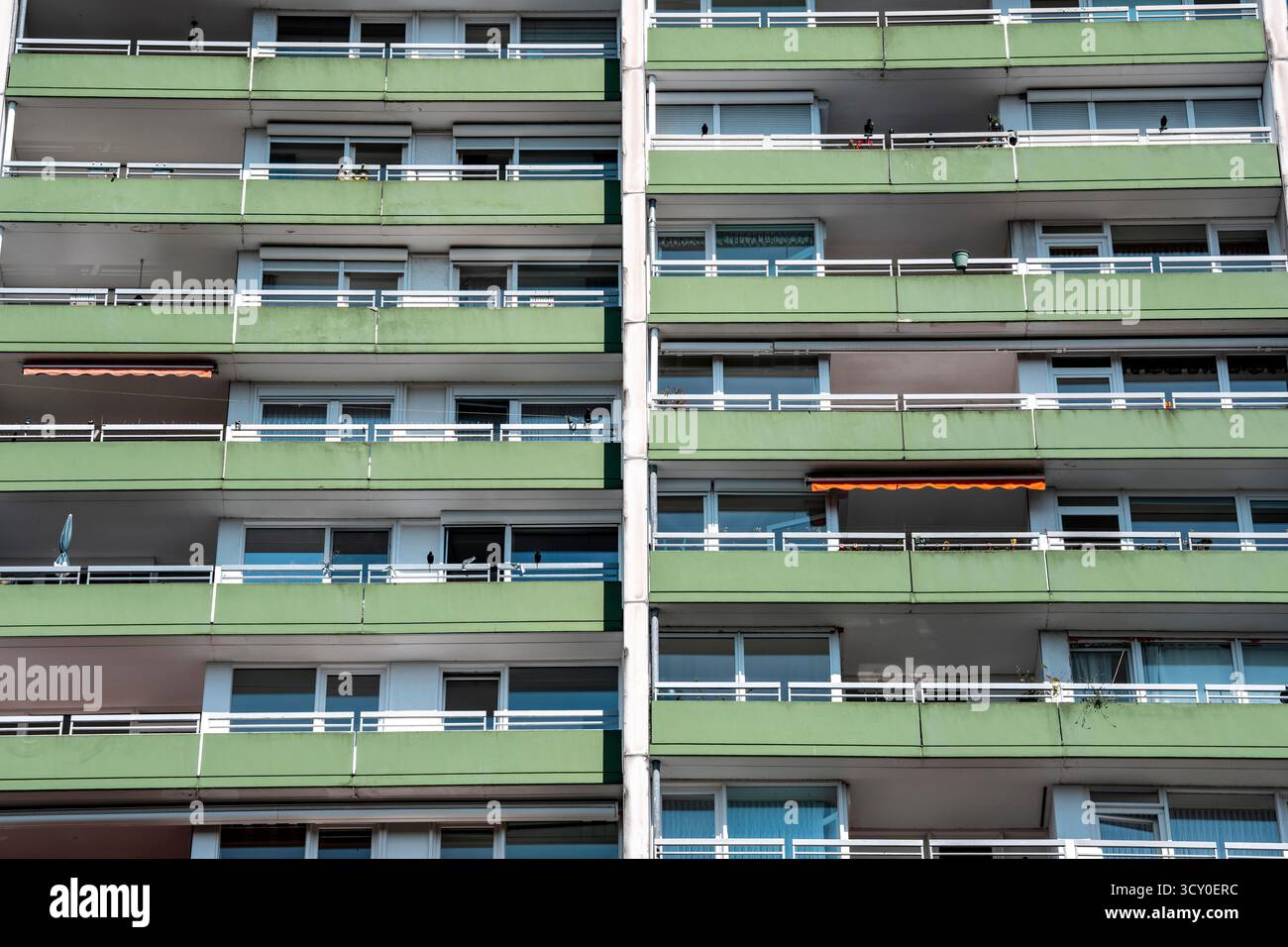 Residential high-rise building in Essen-Steele, the tallest residential ...