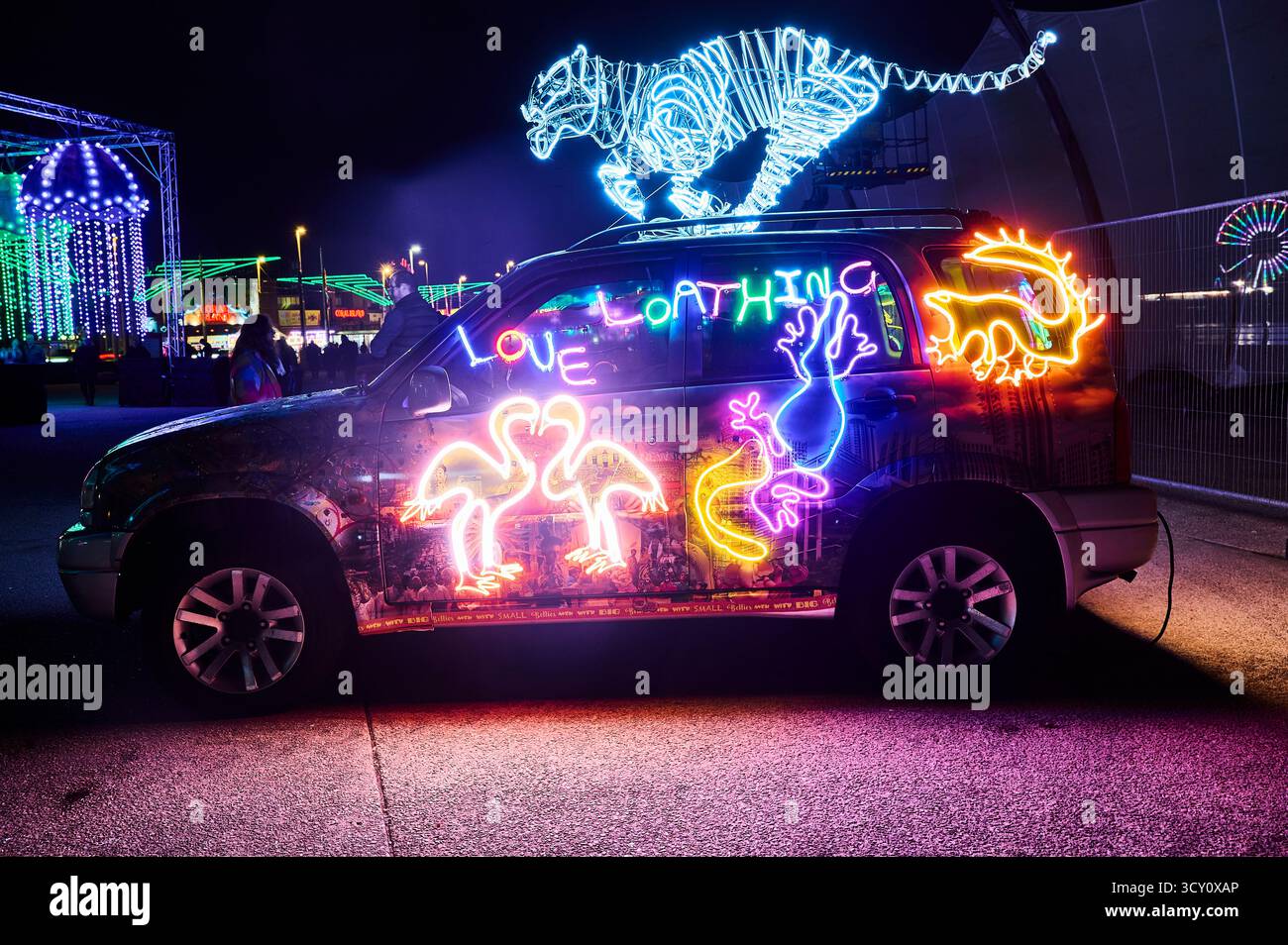 The annual Lightpool Festival running for two weeks during half term ...