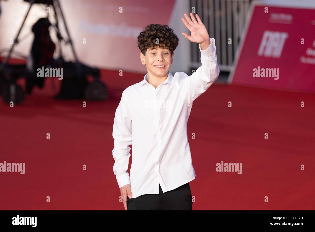 Roma, Italy. 16th Oct, 2025. Actor Javier Francesco Leoni attends the ...