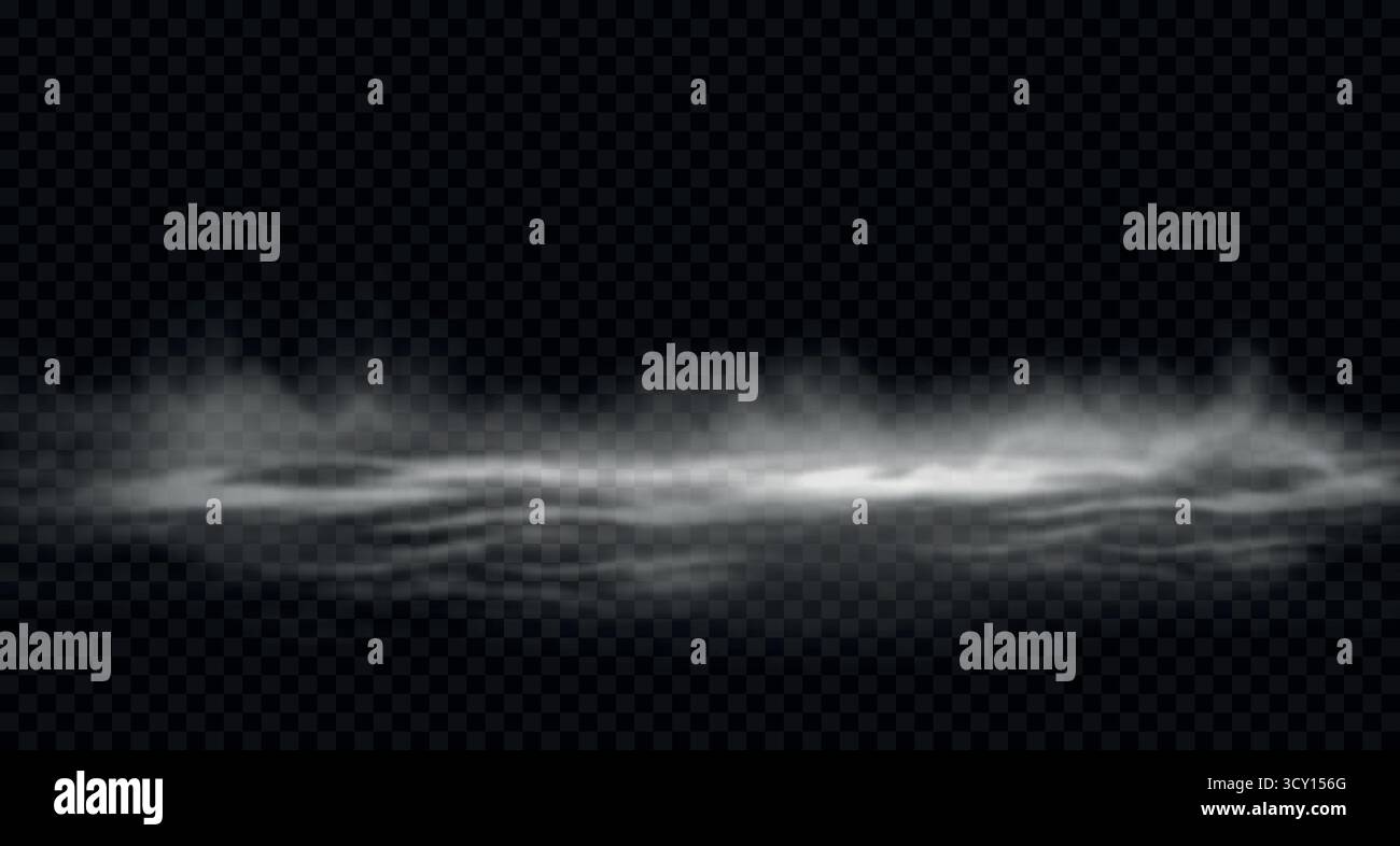 Realistic steam smoke floating fog hi-res stock photography and images ...