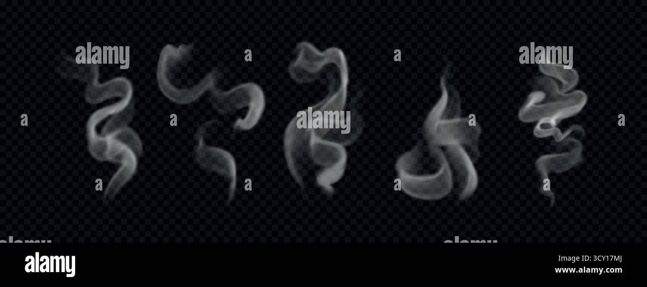 Various swirl vapor from Stock Vector Images - Alamy