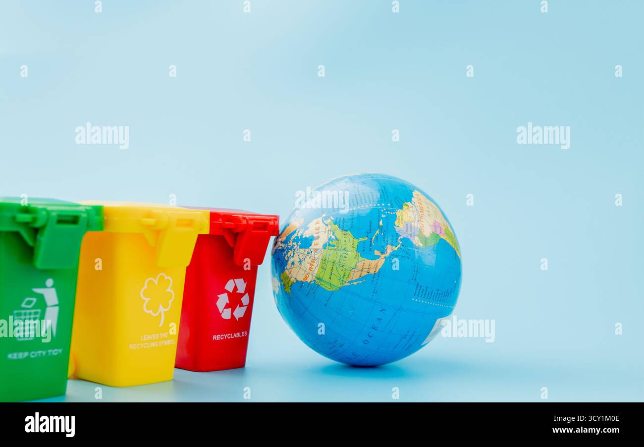 Recycling bins sustainability initiative hi-res stock photography and ...