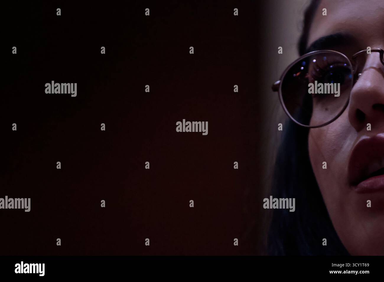 Mexico, Cdmx, Mexico. 16th Oct, 2025. ARLIN MEDRANO, an activist and ...