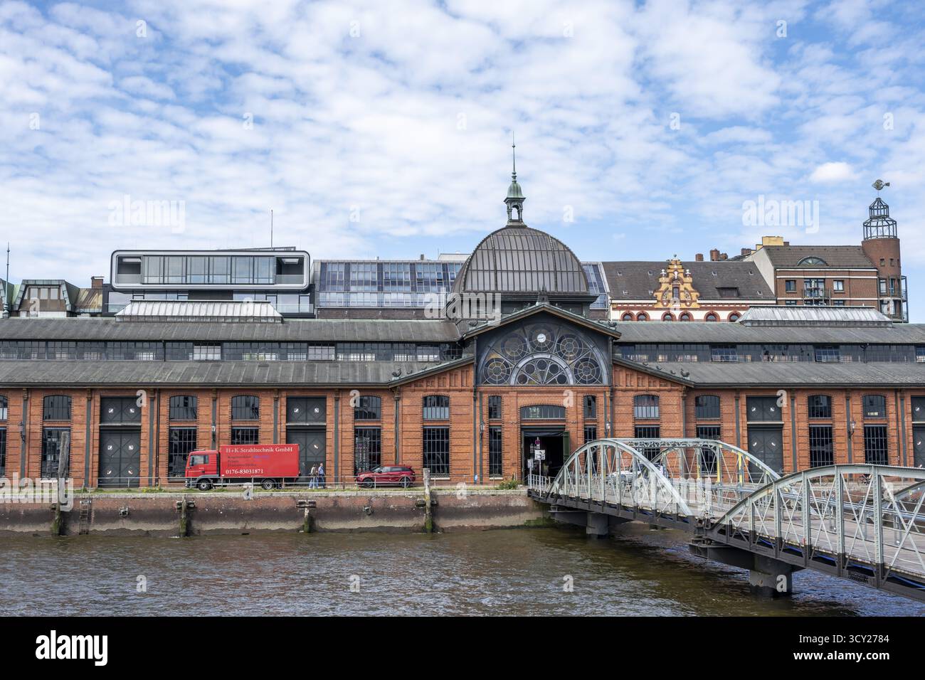 Altona Fish Auction Hall, Altona, Hamburg, Germany Stock Photo - Alamy