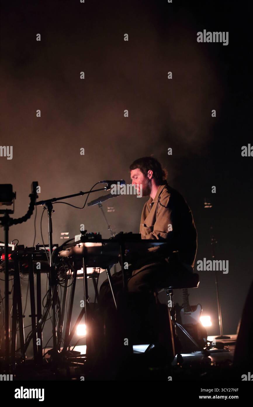 Nick Murphy alias Chet Faker bei einem Konzert in der Uber Eats Music ...