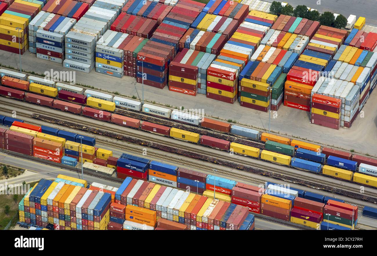Container terminal Regensburg, transhipment station Regensburg ...