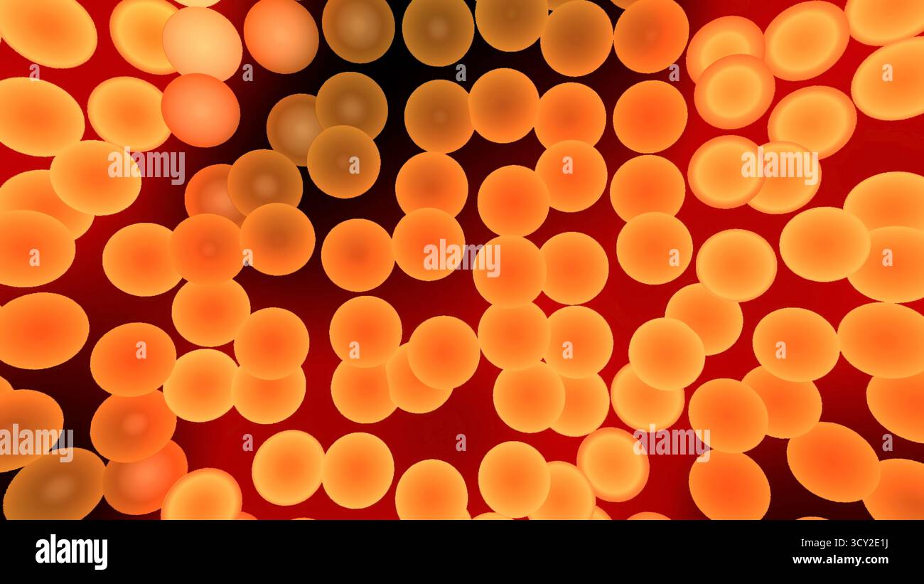 Abstract animation glowing disease hi-res stock photography and images ...