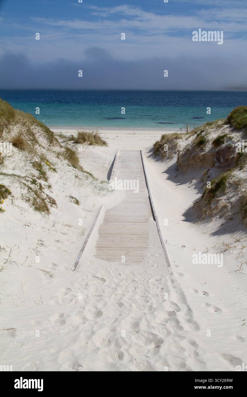 Vatersay Beach, Isle of Vatersay, Hebrides Stock Photo - Alamy