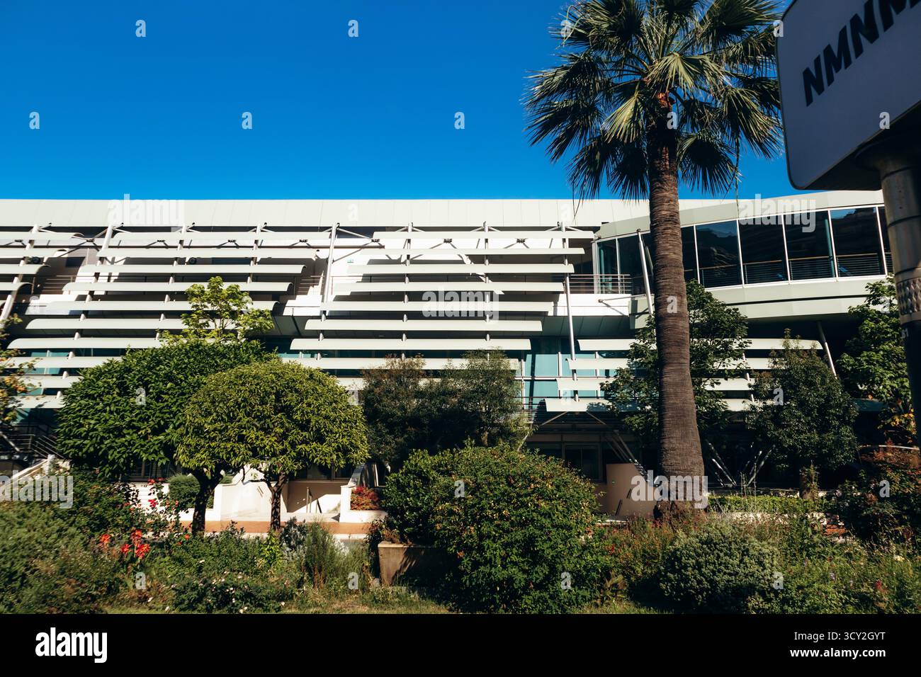 Monaco, Monaco - June 28, 2025: Grimaldi Forum building with modern ...