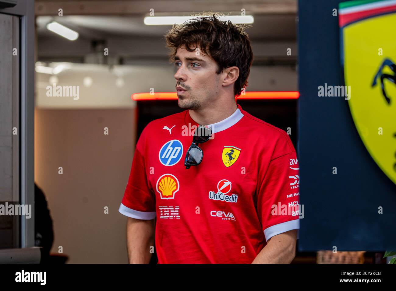 Austin, Texas, US, 17th October, 2025.), Charles Leclerc, Ferrari ...