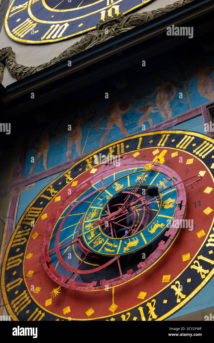 The Clock Tower (Zytglogge) and an Astronomical Clocks on the Main ...
