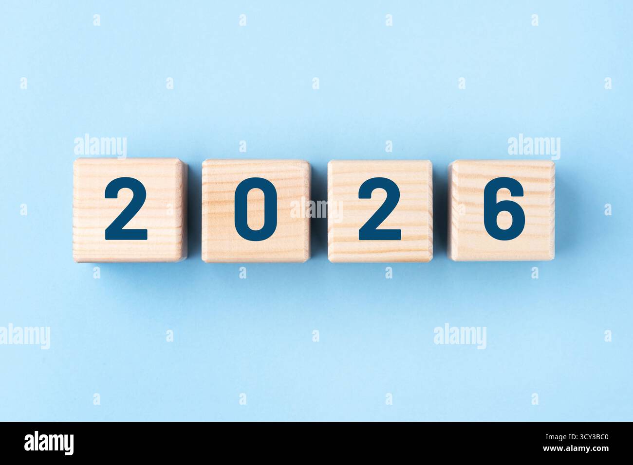 New 2026 year cubes hi-res stock photography and images - Alamy