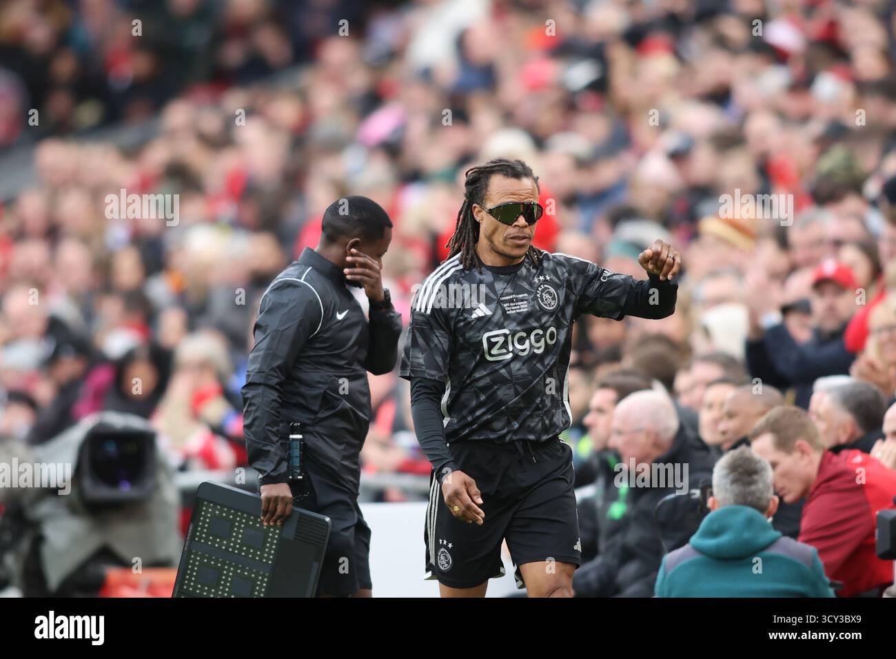Edgar Davids of AFC Legends during the match Liverpool FC Legends vs ...