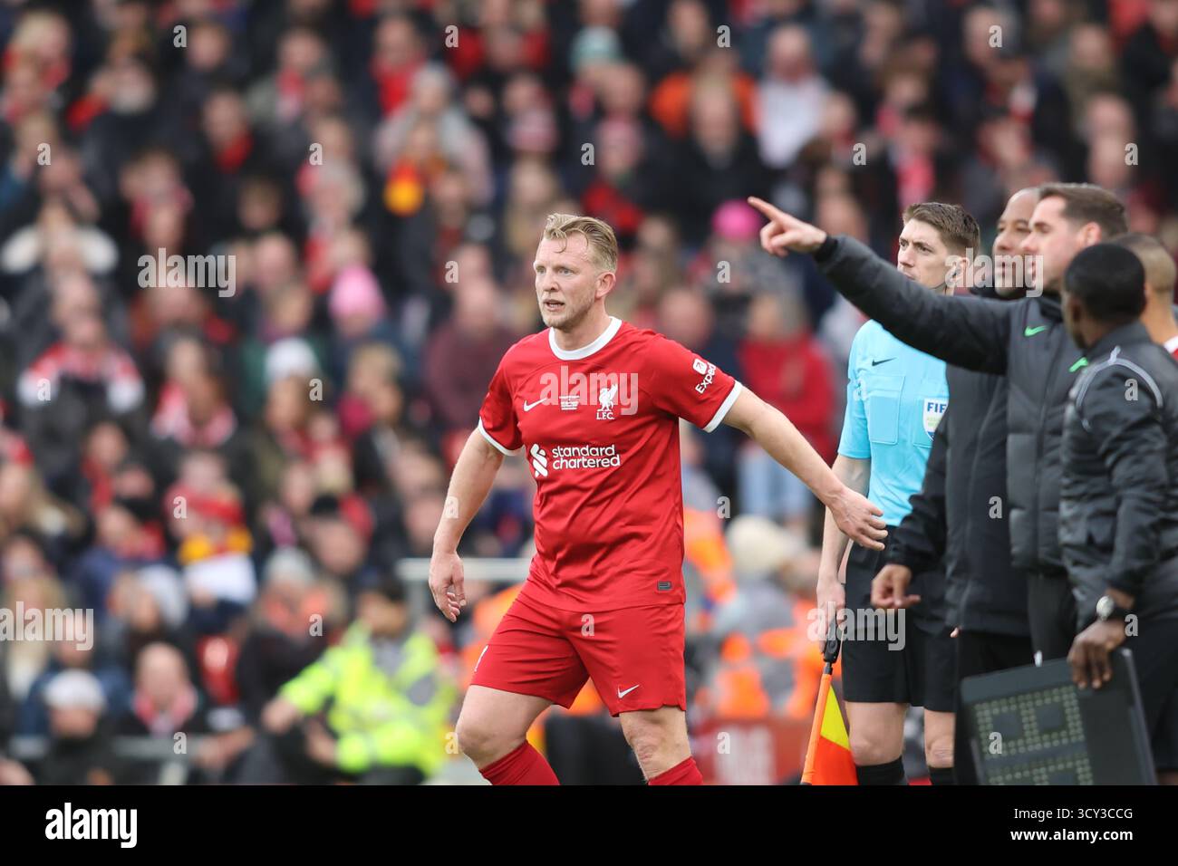 Dirk Kuyt during the match Liverpool FC Legends vs Ajax Legends at ...