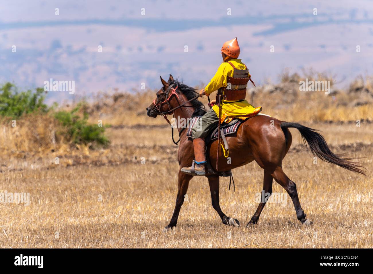Reenactment of the 1187 Battle of Hattin. The Battle of Hattin took ...