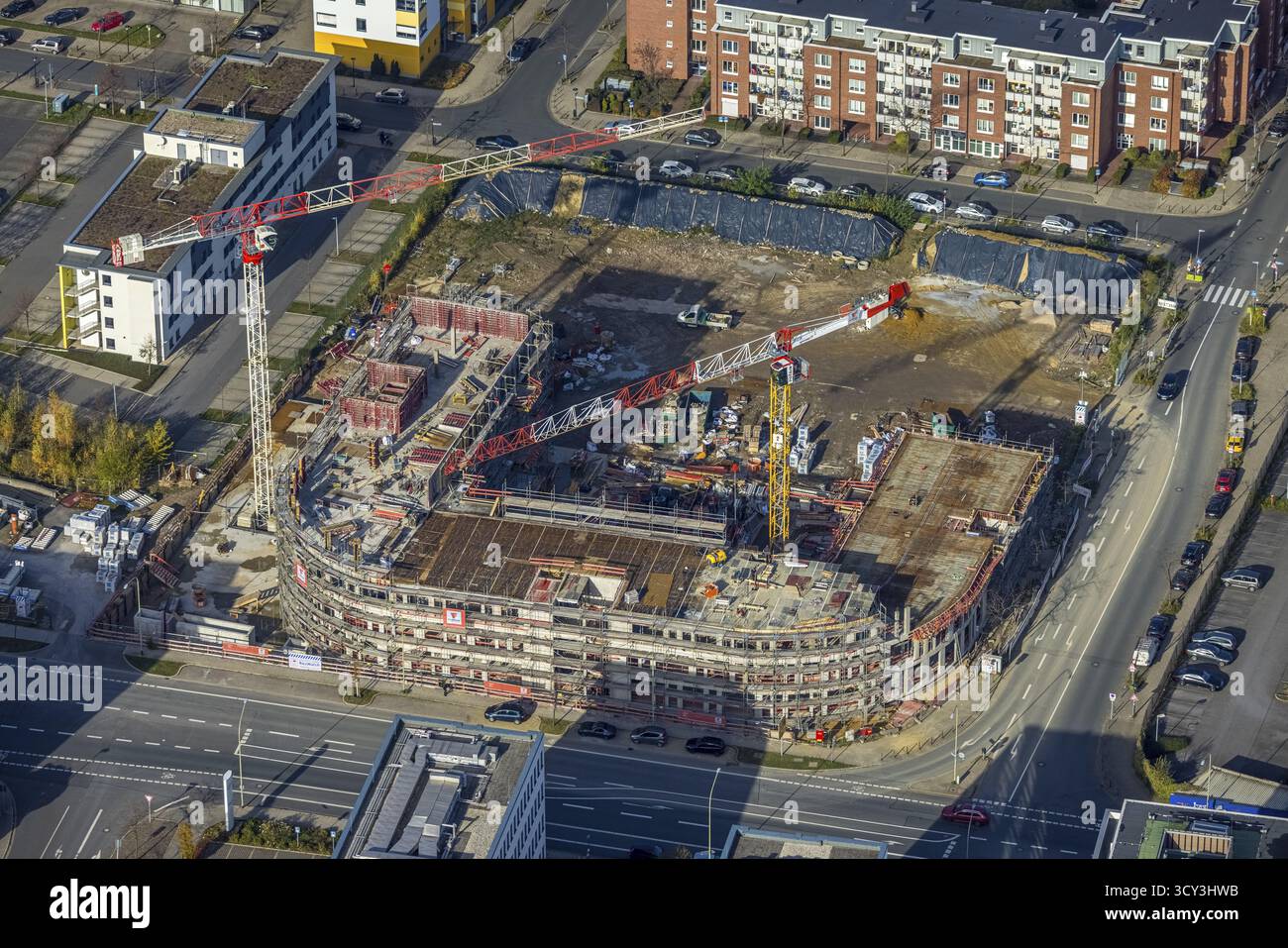 Aerial view, Cologne property developer Pantera wants to build a new ...