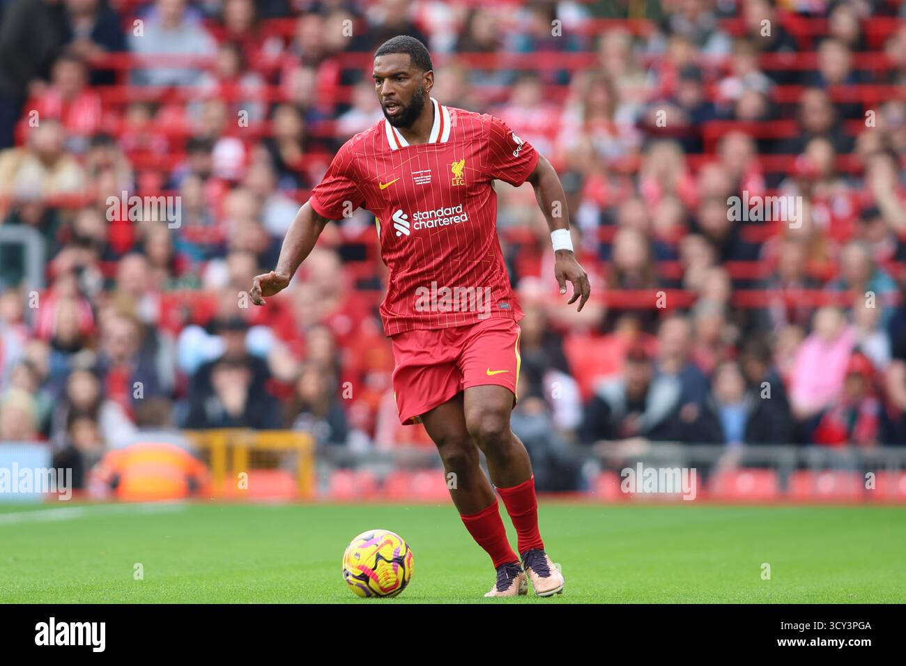 Ryan Babel in action during the match Liverpool FC Legends vs Chelsea ...