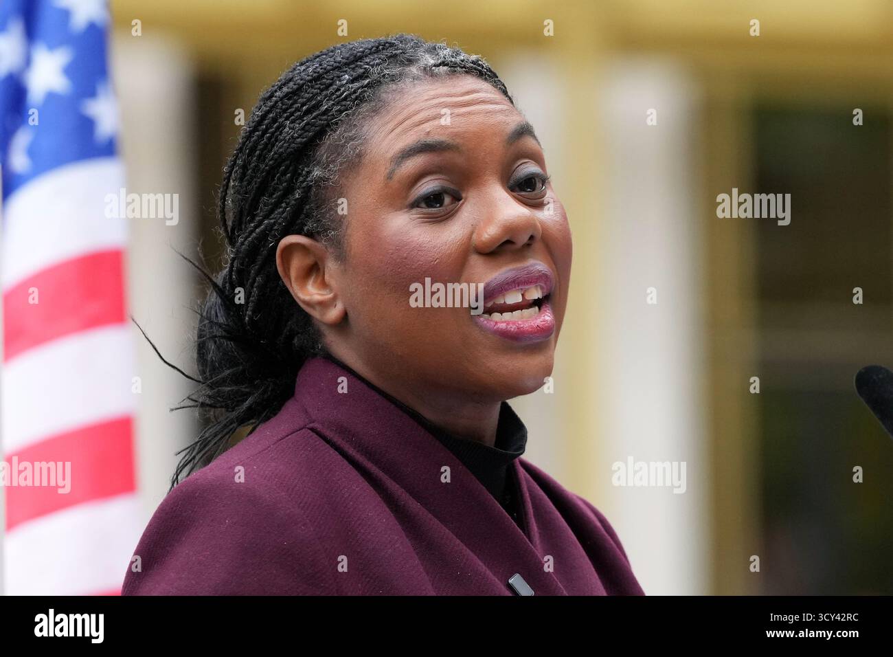 Conservative Party leader Kemi Badenoch attends the Ronald Reagan ...