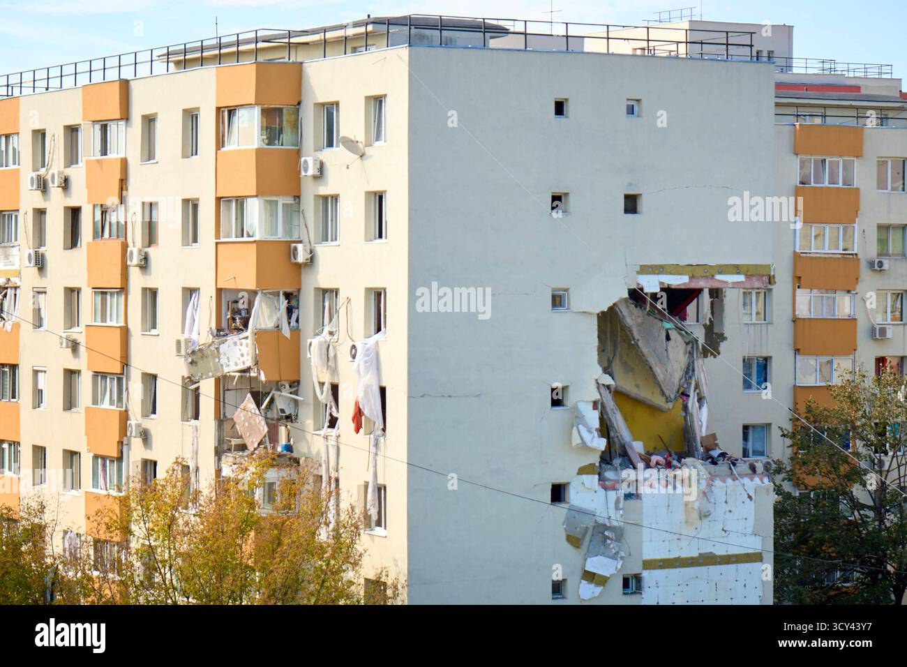 Deadly Gas Explosion Hits Residential Building in Bucharest, Romania ...
