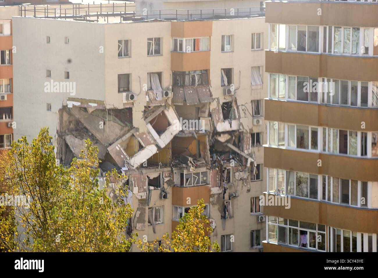 Deadly Gas Explosion Hits Residential Building in Bucharest, Romania ...