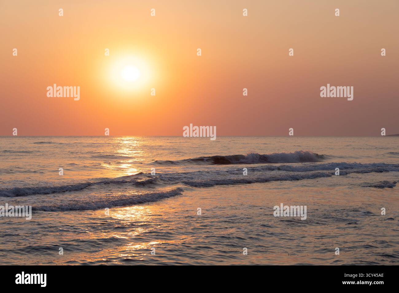 Gentle waves roll toward shore hi-res stock photography and images - Alamy
