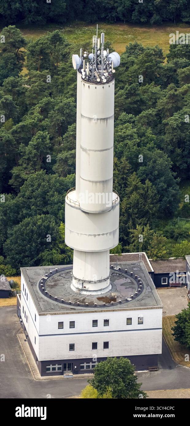 Former reconnaissance tower of the German Armed Forces, radio ...