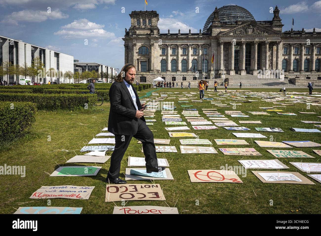 DEU Germany Germany Berlin Fridays for Future action in front of the ...