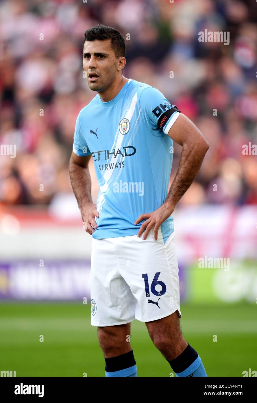 File photo dated 05-10-2025 of Rodri. Manchester City will be without ...