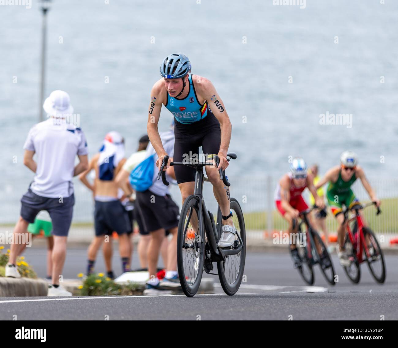 Wollongong, Nsw, Australia. 17th Oct, 2025. JASPER DEVOS of Belgium ...
