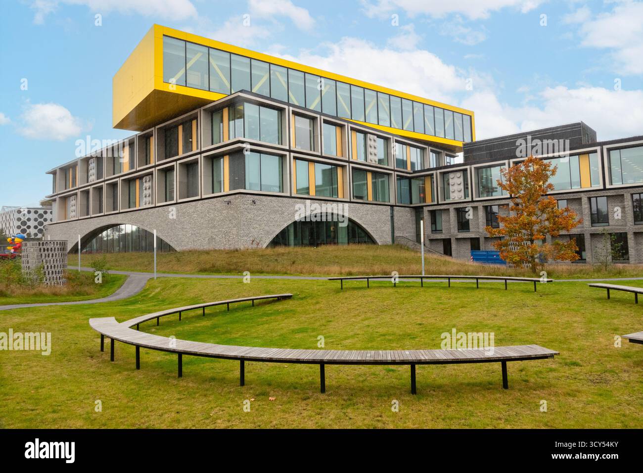 LEGO headquarters building. LEGO is a Danish multinational toy ...