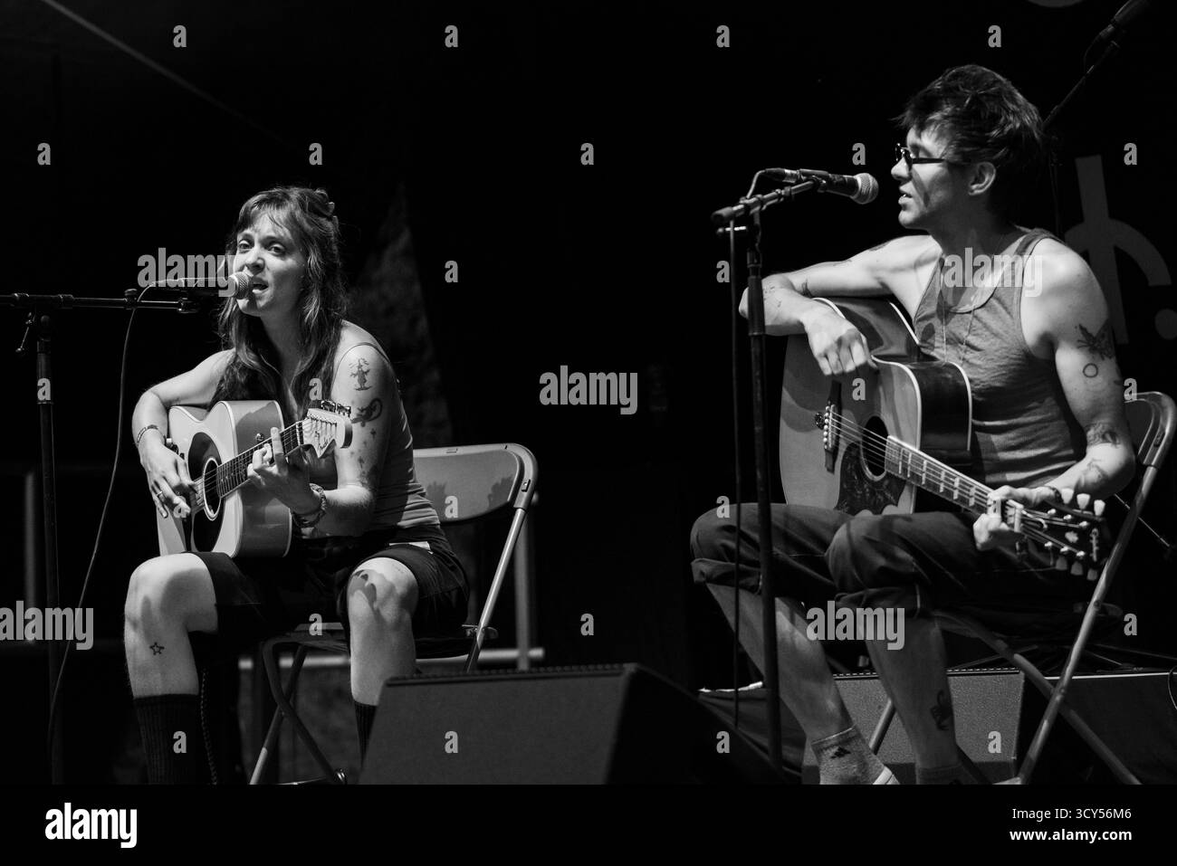 @, CONCERT, 2025: Ellen Kempner and Al Menne pictured. The band ...
