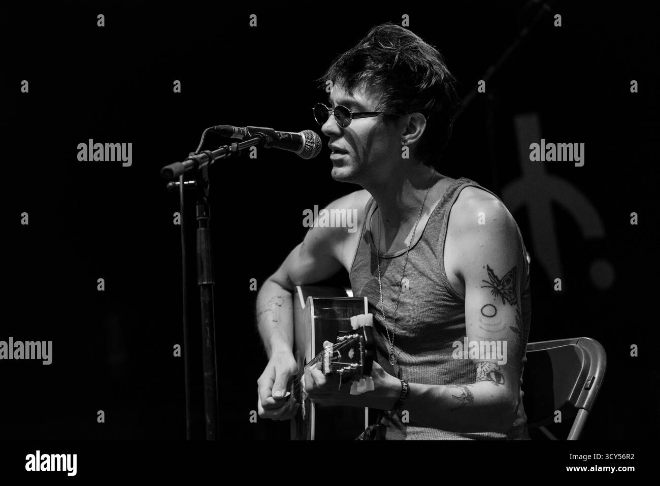 @, CONCERT, 2025: Al Menne pictured. The band enigmatically named ...