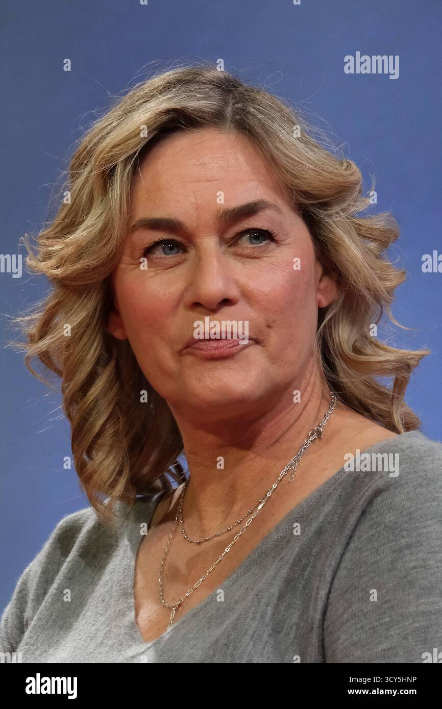 17.10.2025, Frankfurt am Main, DEU, Frankfurter Buchmesse. Gesine ...