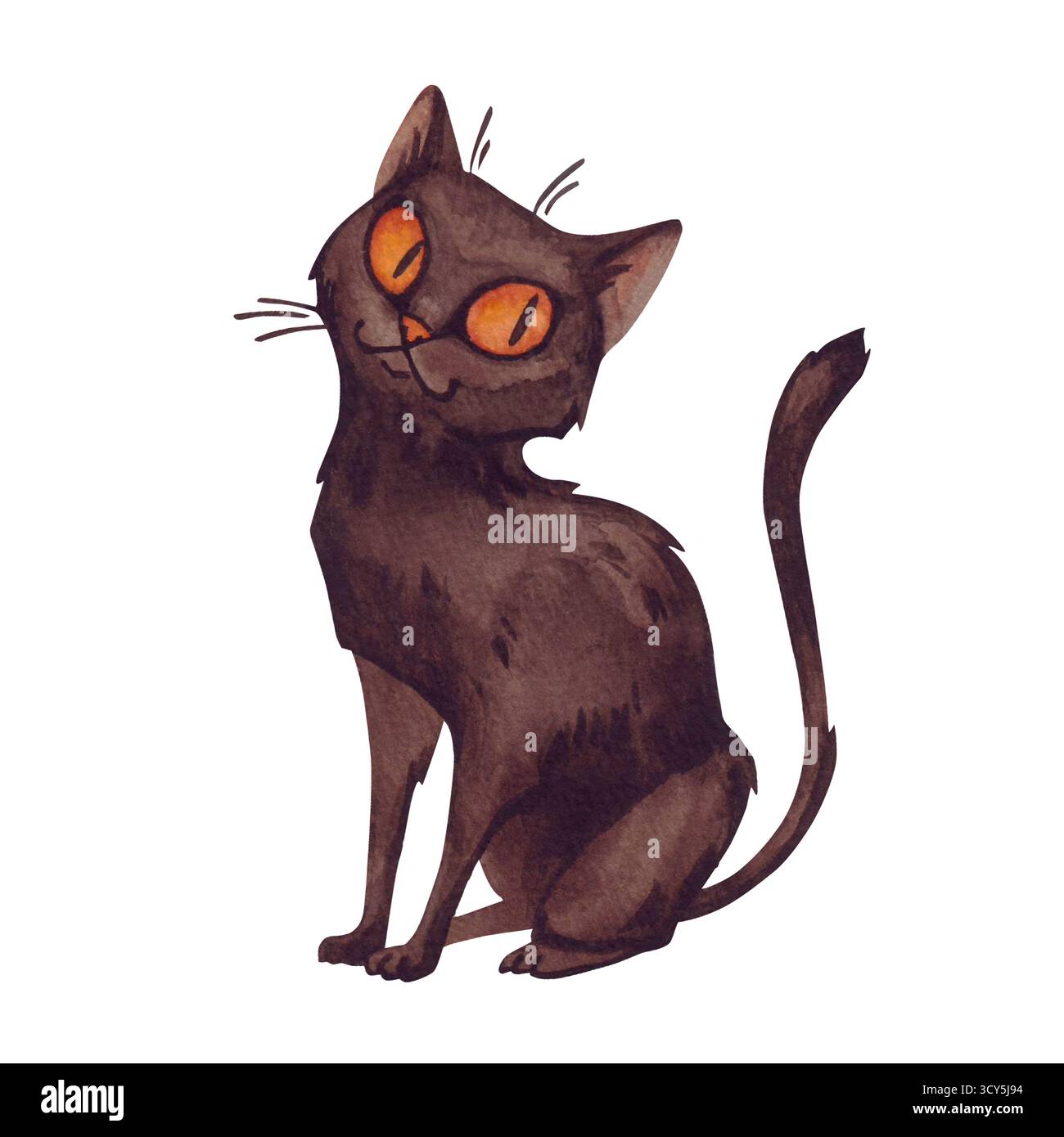 scared cat eyes drawing