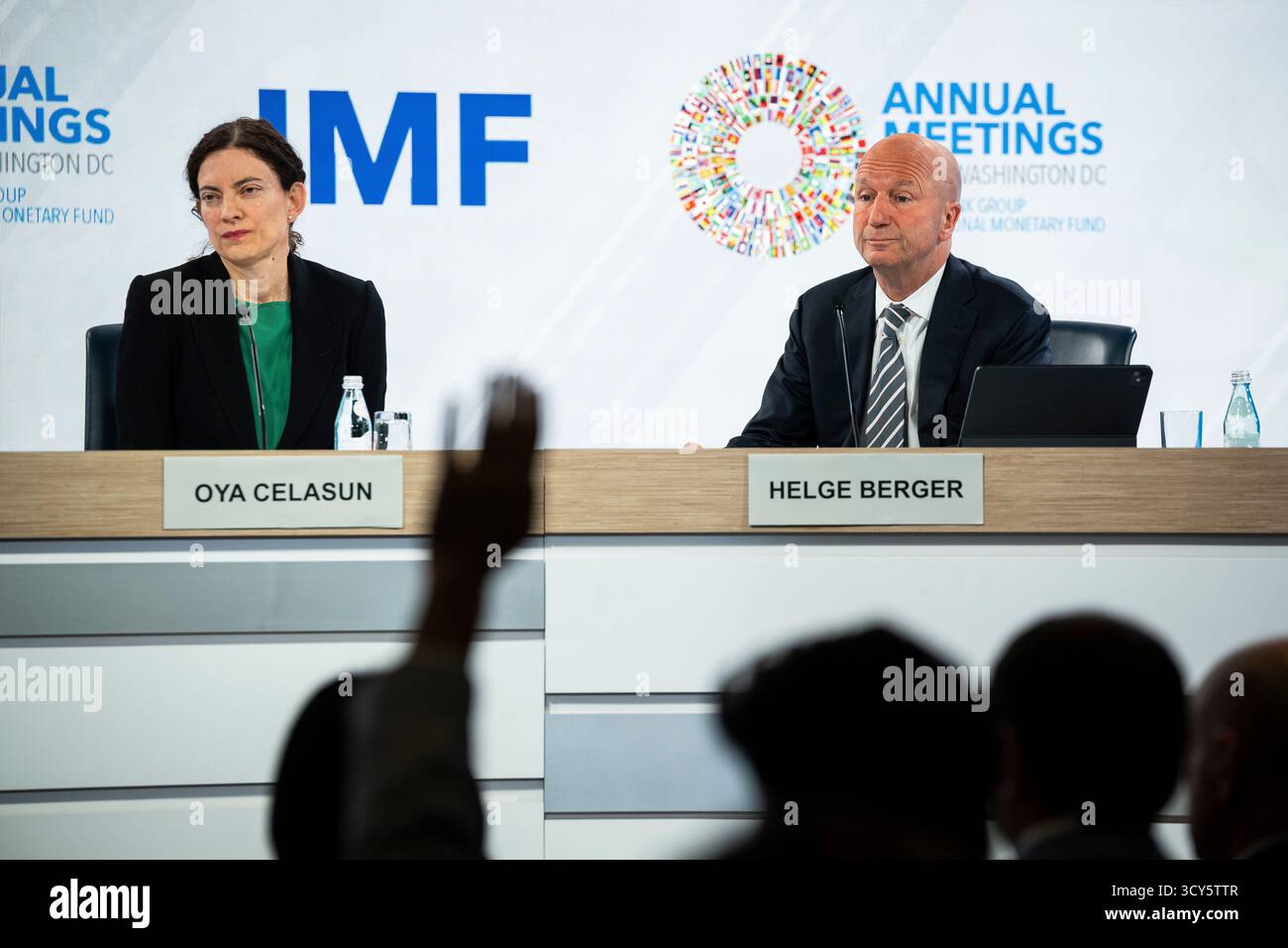 Washington, USA. 17th Oct, 2025. IMF European Department Deputy ...