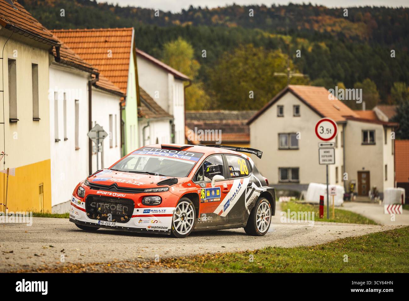 26 Diego RUILOBA, Ángel VELA, Citroen C3 Rally2, action during the 2025 ...