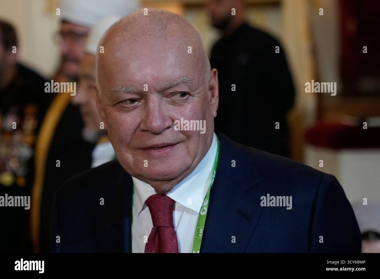 Rossiya Segodnya International Media Group Director General Dmitry Kiselev arrives to attend the ...
