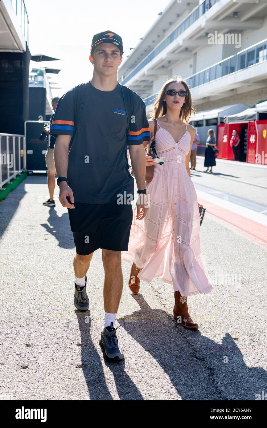 AUSTIN, TX - OCTOBER 17: Oscar Piastri of Australia and Team McLaren ...